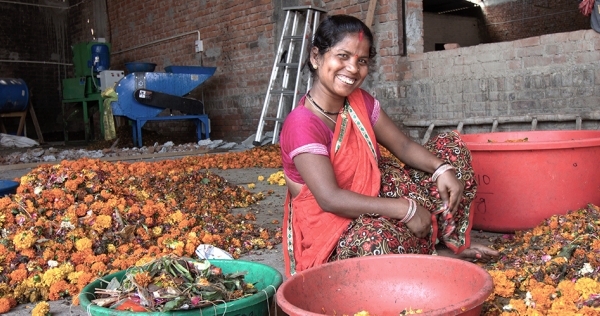 Floral waste from temples of Lucknow & other UP districts to be ...
